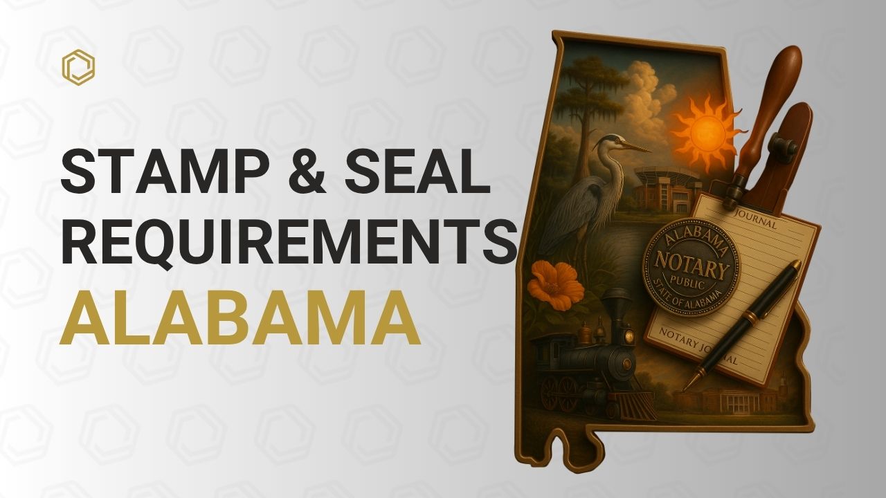 Alabama Notary Stamp & Seal Requirements - Notary Public Association