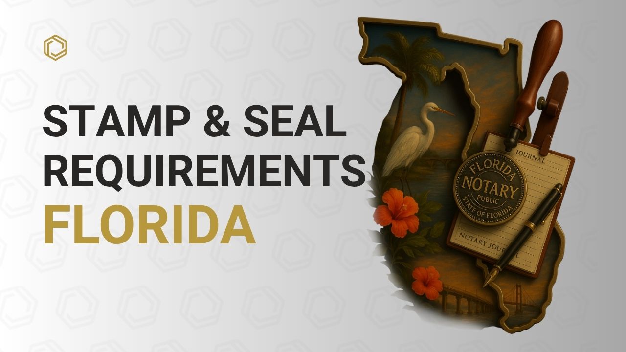Florida Notary Stamp and Seal Requirements - Notary Public Association