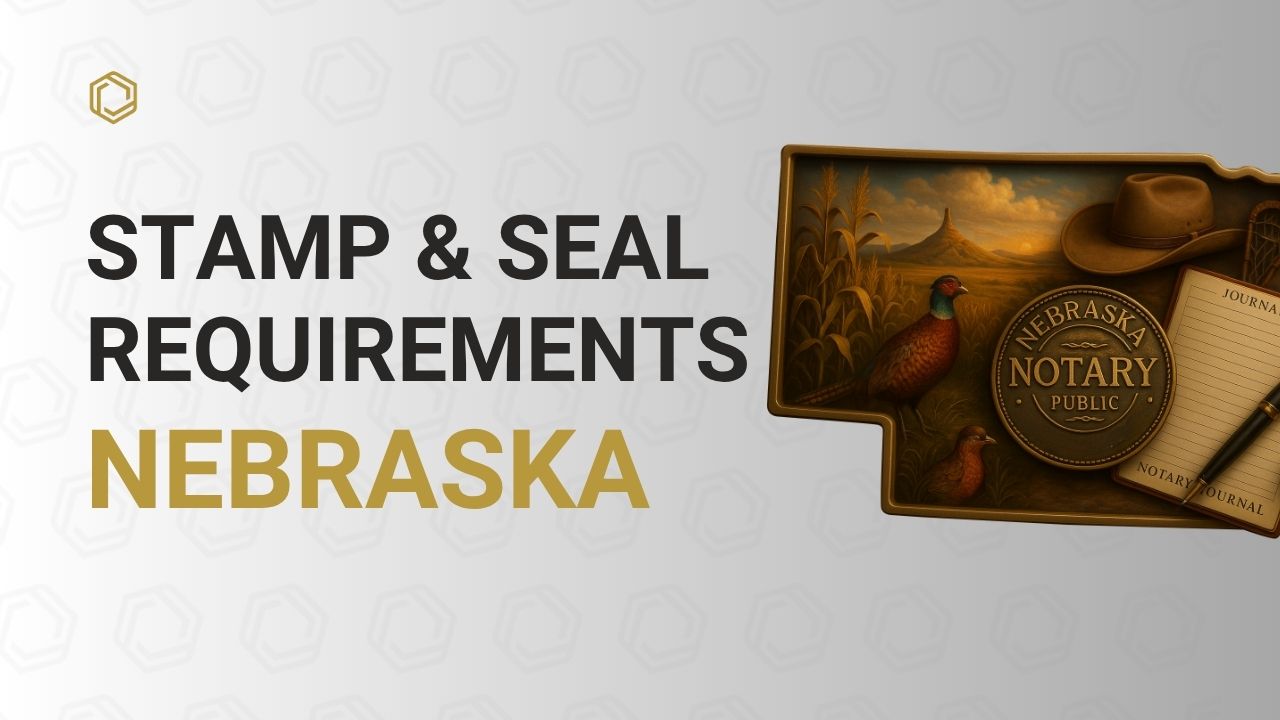 Nebraska Notary Stamp & Seal Requirements - Notary Public Association