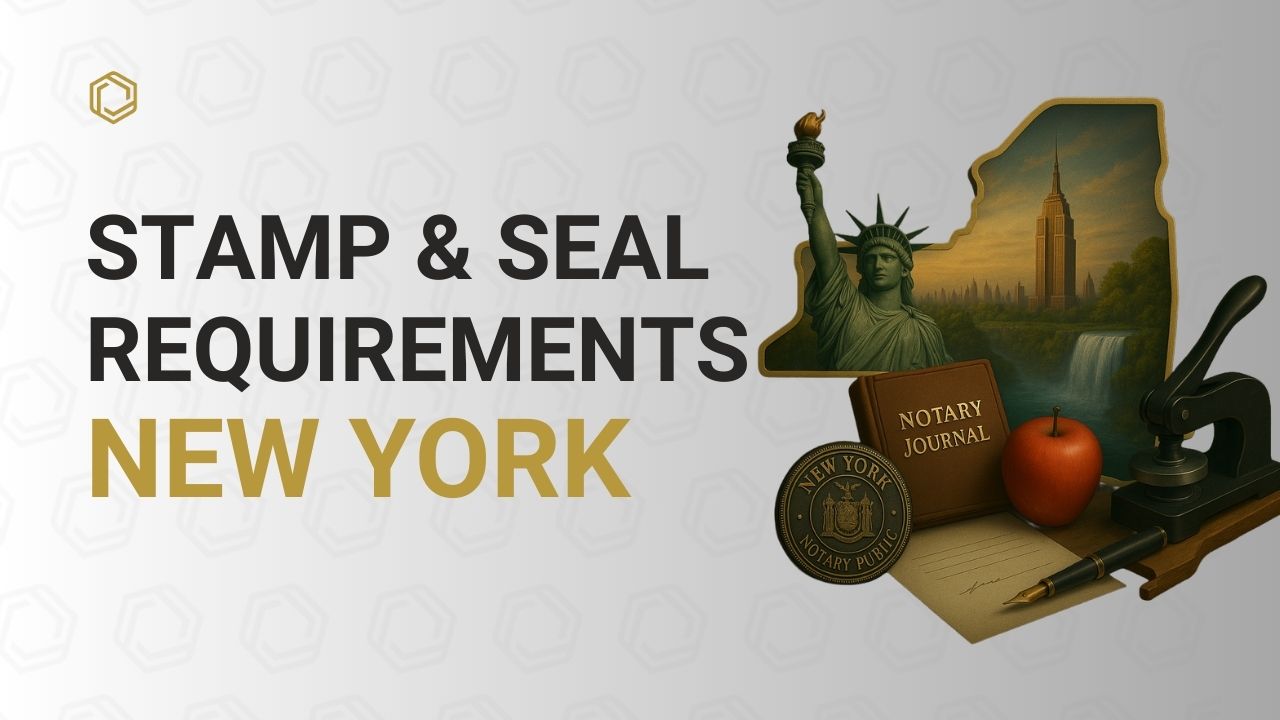 New York Notary Stamp and Seal Requirements - Notary Public Association
