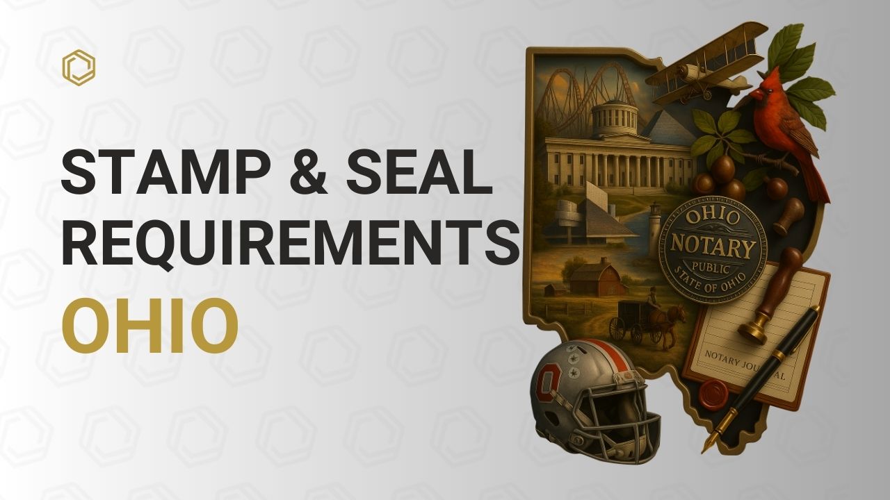 Ohio Notary Stamp and Seal Requirements - Notary Public Association