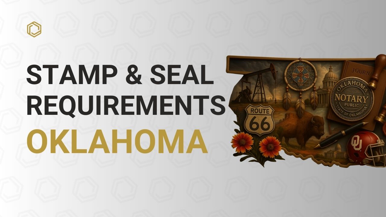 Oklahoma Notary Stamp and Seal Requirements - Notary Public Association
